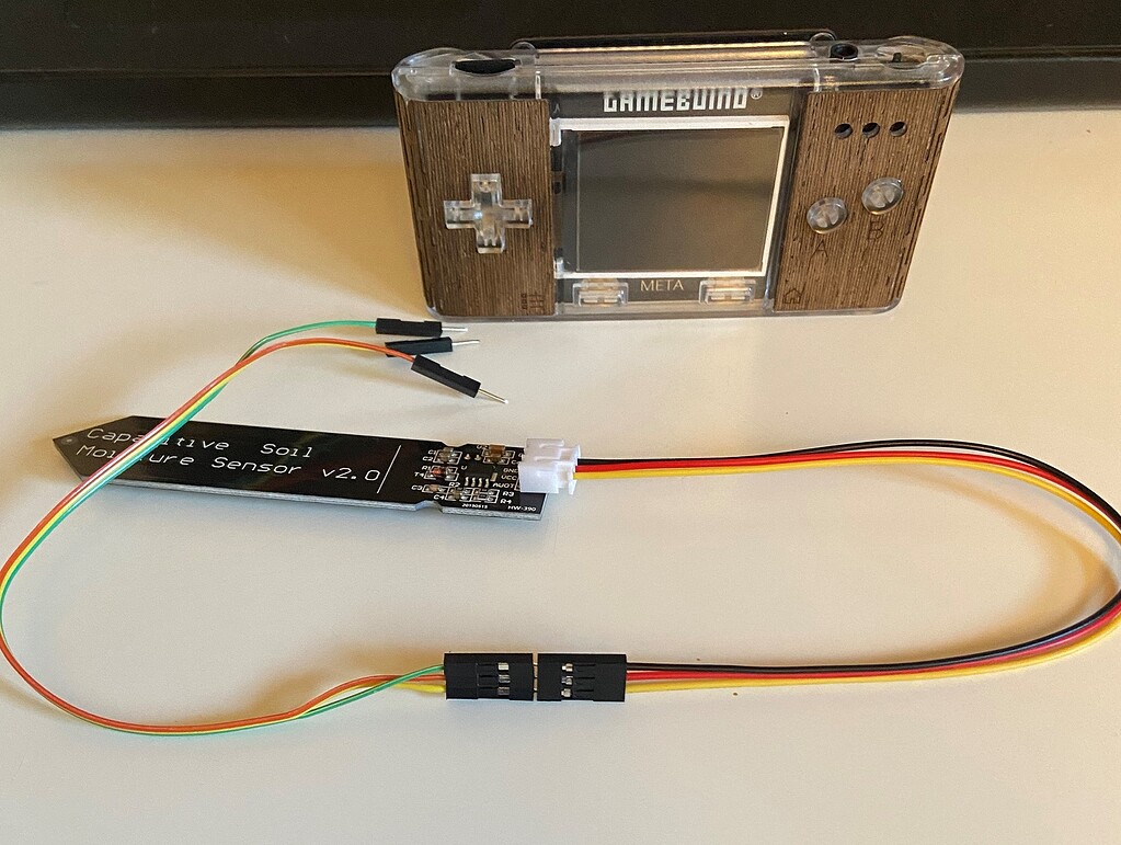 Step-by-step tutorial : Use a soil moisture sensor with your Gamebuino ...